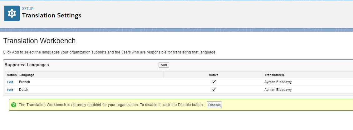 Salesforce Localization Setup Step By Step Ayman Elbadawy